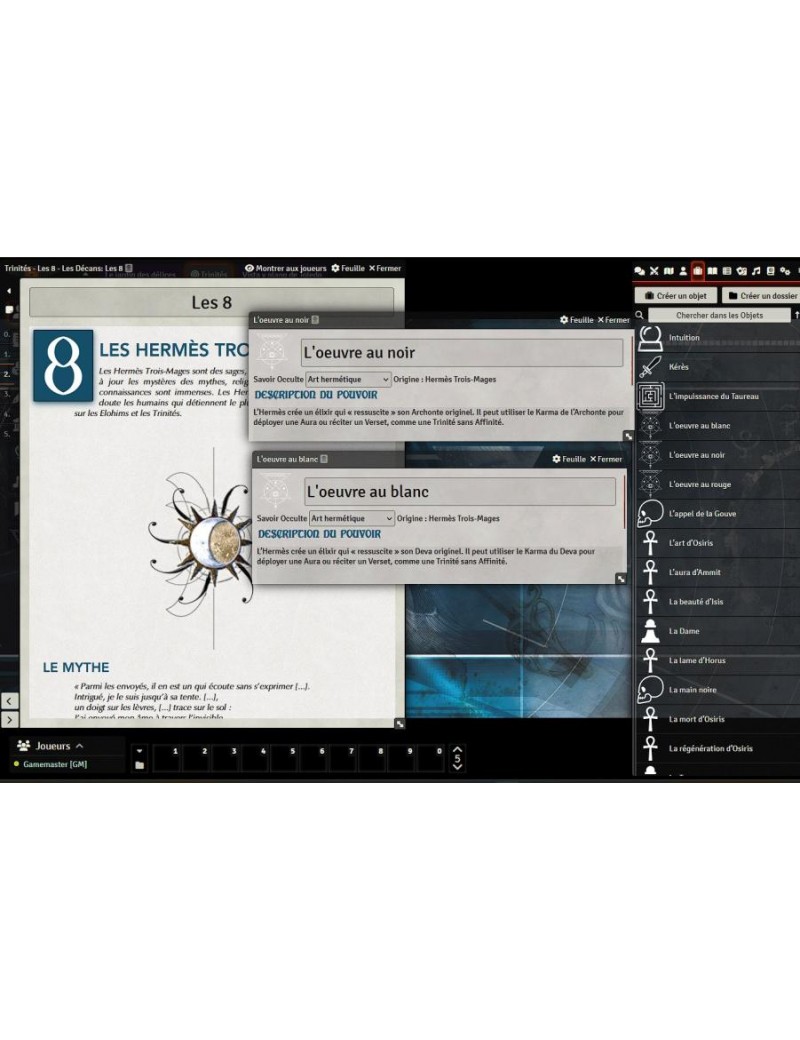 Module Foundry - Trinités - Les Décans & Les 8
