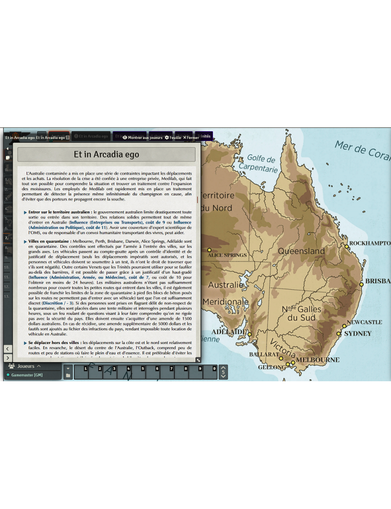 Module Foundry - Trinités - Campagne Et in Arcadia ego