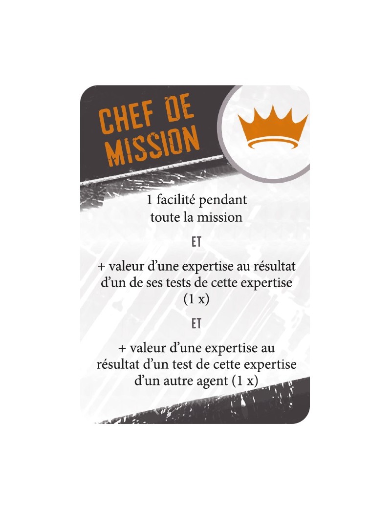 Missions - Cartes rôles