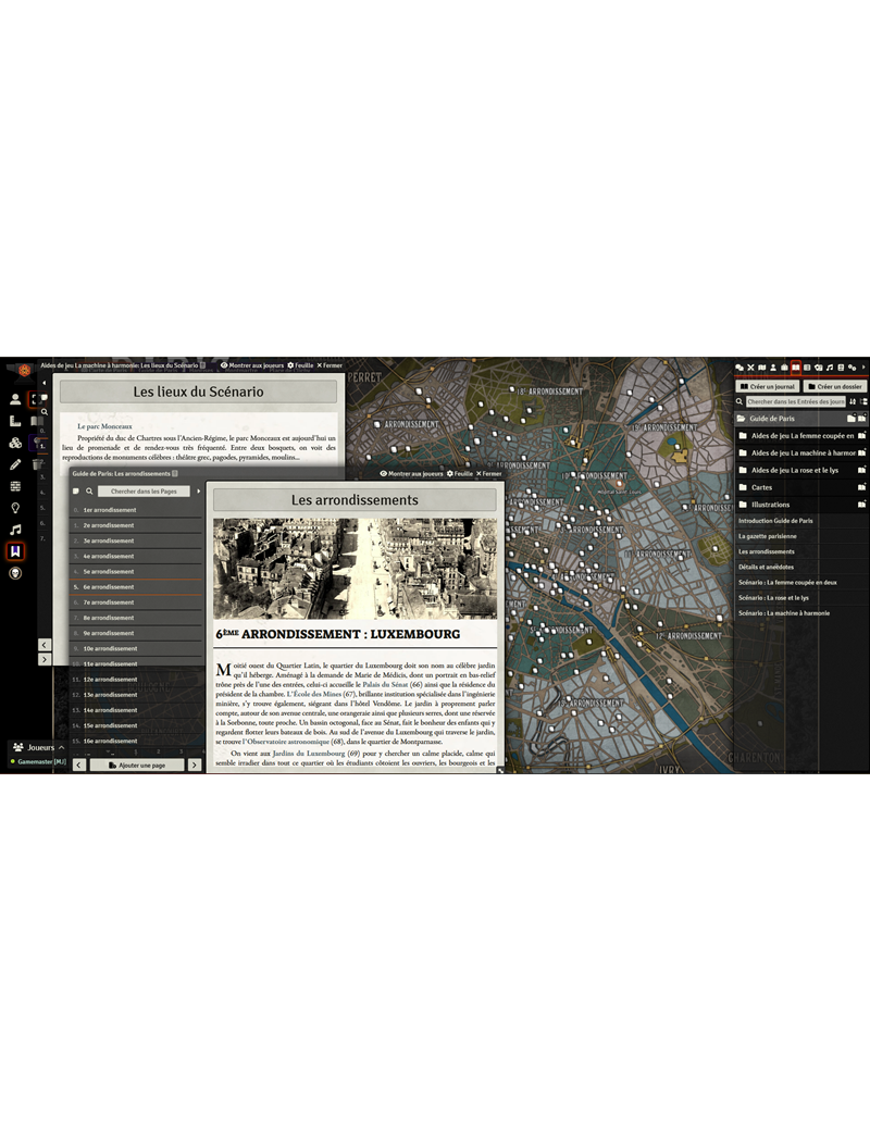 Les Encagés - Module Foundry VTT
