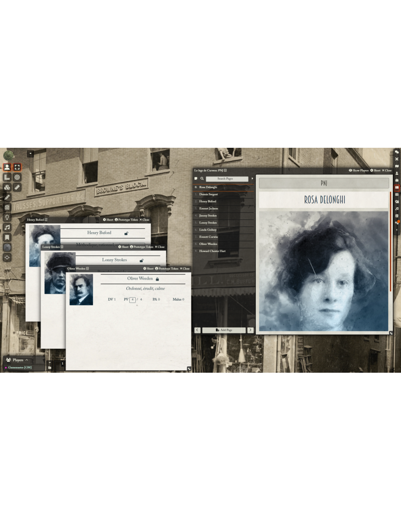 Les Encagés - Module Foundry VTT