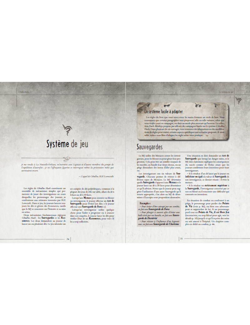 Cthulhu Hack Réédition