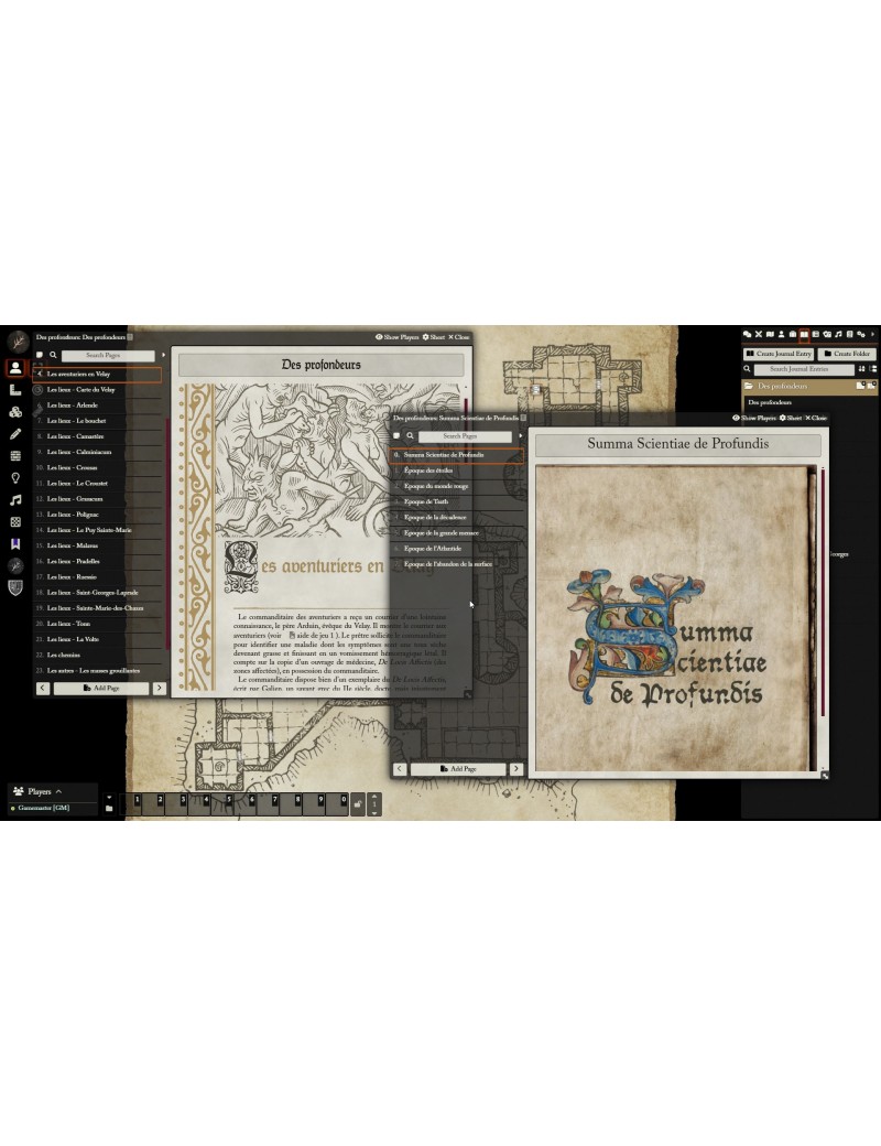 Module Foundry - Cthulhu Tenebris - Des Profondeurs