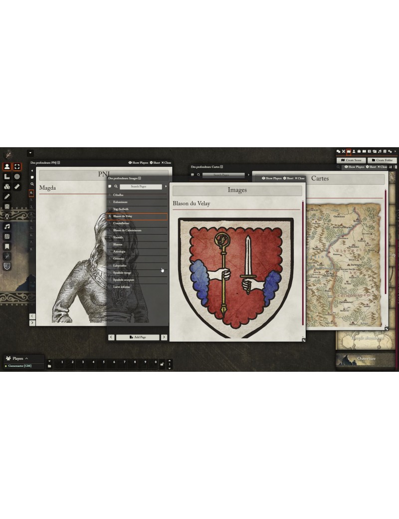 Module Foundry - Cthulhu Tenebris - Des Profondeurs