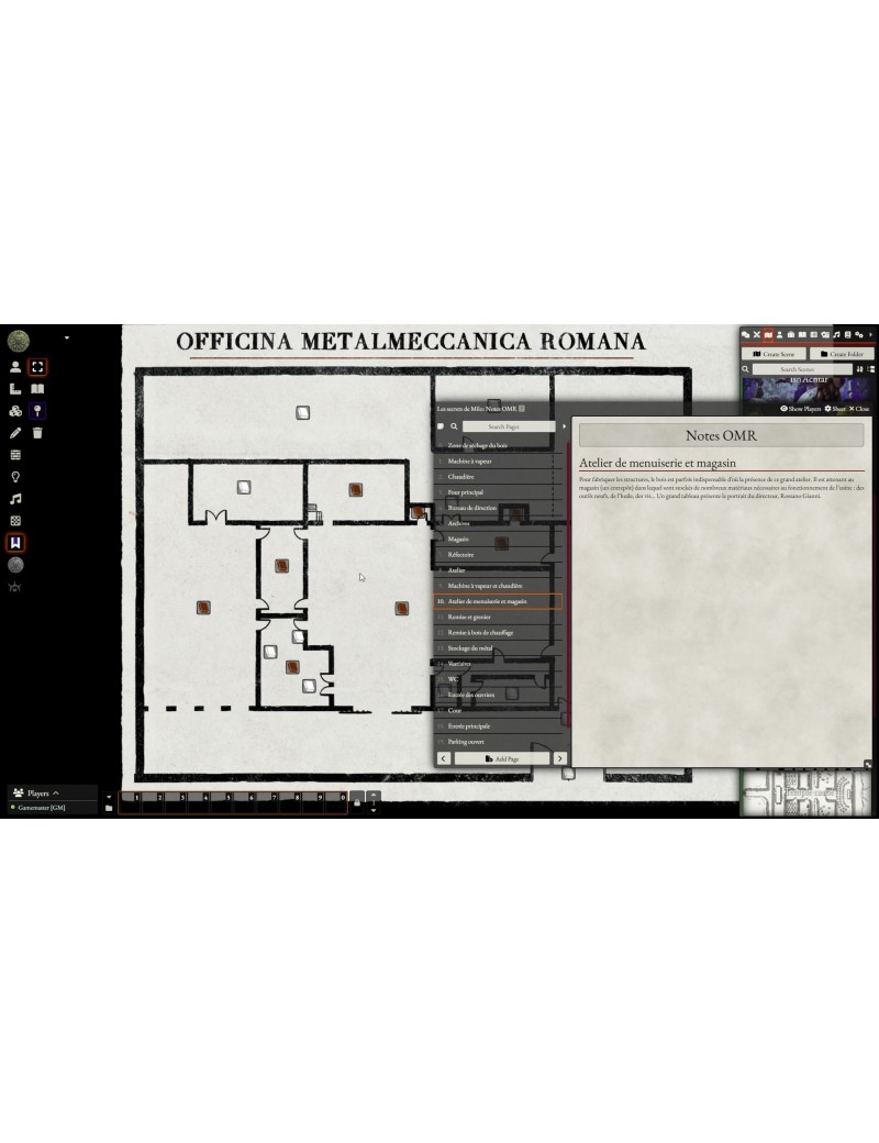 Module Foundry - Cthulhu Hack - Les Secrets de Milo (campagne)