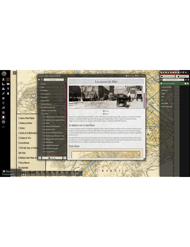 Module Foundry - Cthulhu Hack - Les Secrets de Milo (campagne)